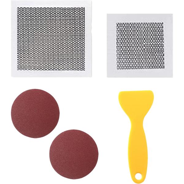 /パッケージ内容サンドペーパー*2、ヘラ*1、15*15cmのリペアプレート（アルミ板:10*10cm）*1、10*10cmのリペアプレート（アルミ板:5*5cm）*1、説明書*1。パテは別売りです。/楽でお金も節約専門業者に頼まず、自分だ...