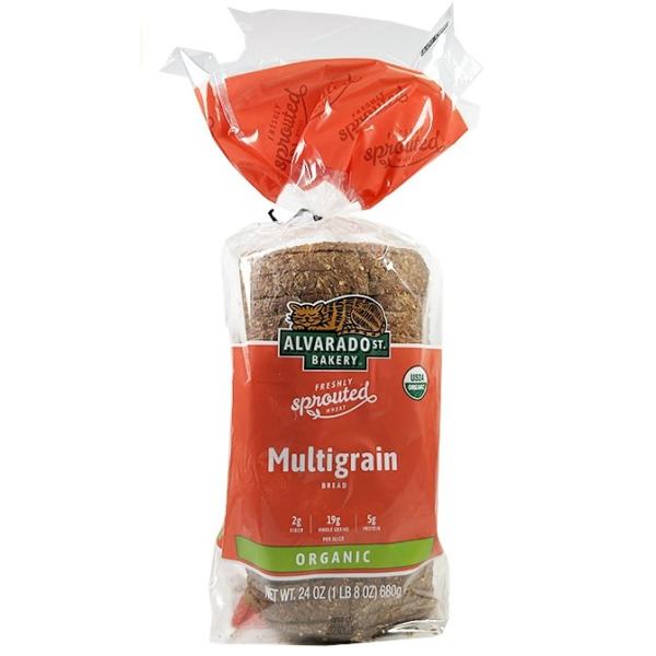 ビタミンをたっぷり含んだ発芽小麦に、キビ、ライ麦、コーンミール、ヒマワリの種、フラックスシードなどを混ぜた栄養価の高いパン。薄いスライスでも腹持ちの良い一枚です。約20切りです。原材料：有機発芽小麦, 有機小麦グルテン, 有機雑穀と有機種実...