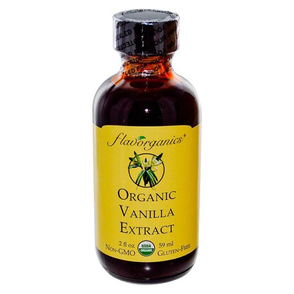 海外認証のオーガニックのバニラビーンズを水とアルコールにつけてバニラ液を抽出しております。化学香料の添加や、薬品を使ってのアルコール抽出はしておりません。原材料：香料（バニラビーンズ）１％, 水分64%, エタノール35%原産国：アメリカ賞...