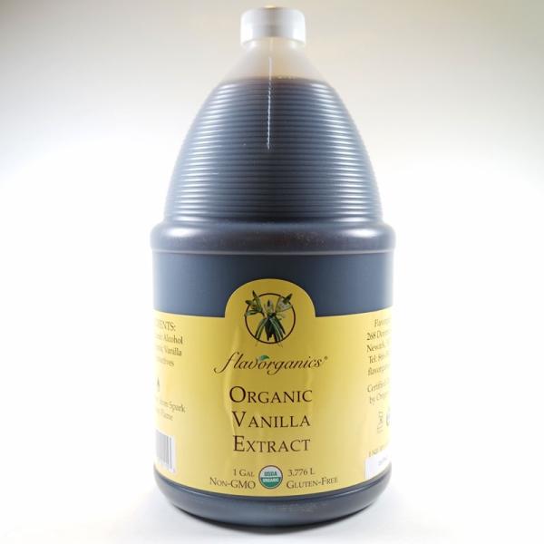 海外認証のオーガニックのバニラビーンズを水とアルコールにつけてバニラ液を抽出しております。化学香料の添加や、薬品を使ってのアルコール抽出はしておりません。原産国:アメリカ賞味期限:5年原材料：アルコール*, バニラビーンズ抽出液認定団体:O...