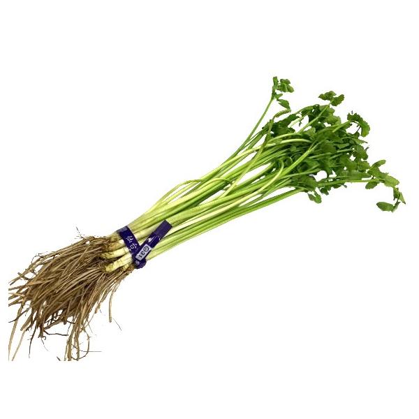 朝・市場に出荷された新鮮な野菜・果物 をその日の夕方に発送致します！（水・日を除く） セリを葉・茎・そして根まで食べられる「せり鍋」におすすめ野菜です。葉・茎・根っこ、それぞれで違う味と食感を楽しみます。※画像は商品と異なる場合がございます...