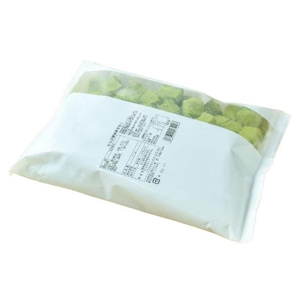 暑い夏に大人気の涼しげな和菓子、抹茶わらび餅です。ぷるんとして、もちもちの食感で喉ごしが良く、抹茶の旨みとしっかりとした食感が上品な味わいをつくりだします。解凍してそのままで、アイスクリームと一緒に、餡と一緒に、アレンジも多彩です。