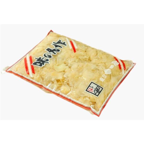 タイ産の浅漬け生姜原料を使用。甘口、江戸前向きだが、個人用としても人気の商品です。　