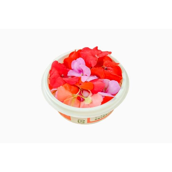 飾りとして。スナップドラゴン以外のエディブルフラワーの中から、単色かカラフルのものがランダムで入ります。（稀に、スナップドラゴンも入ることがございます。）　　爆買