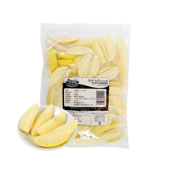 トルコ産櫛型レモンです。ドリンクや揚げ物の付け合せにたっぷりと果汁が使えます。原材料：レモン賞味期限：製造から2年間