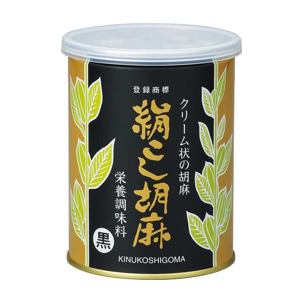 絹ごし胡麻(黒）とは優良黒胡麻をクリーム状になるまで細かく擂り潰したもので、何の混ぜ物もない胡麻ペーストです。 絹こし胡麻黒の大きいサイズです。トーストパンにバターの代わりとして、色々な調味料と合わせてごまだれとしてもお使い下さい。原材料：...