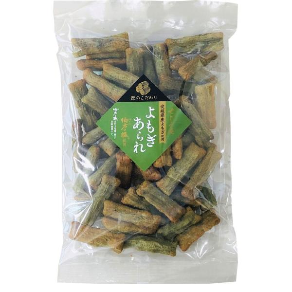 国産米を 100％使用した餅生地に、愛媛県産ヨモギを搗き込み焼き上げました。よもぎの香り高い風味をお楽しみください。原材料名：もち米（国内産）、植物油、よもぎ（愛媛県産）、塩　　爆買