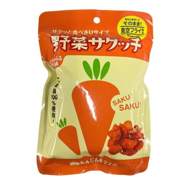 厳選した国産野菜を、安心して毎日のおやつに召し上がっていただきたい。そんな想いで生まれたのが「野菜サクッチシリーズ」。国産野菜の美味しさを最大限に生かすため、砂糖や添加物等は一切不使用。野菜の美味しさを感じていただけます。また、ポテトチップ...