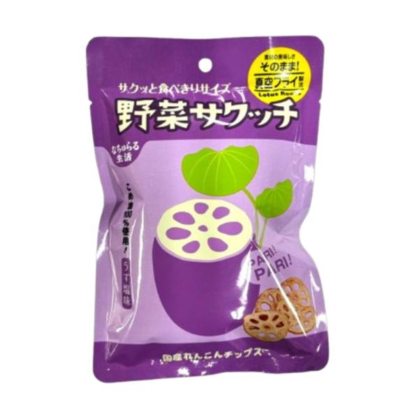 厳選した国産野菜を、安心して毎日のおやつに召し上がっていただきたい。そんな想いで生まれたのが「野菜サクッチシリーズ」。国産野菜の美味しさを最大限に生かすため、砂糖や添加物等は一切不使用。野菜の美味しさを感じていただけます。また、ポテトチップ...