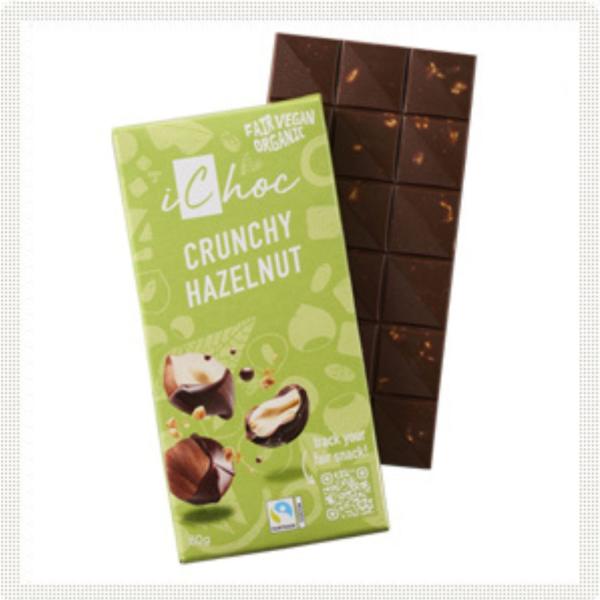 なめらかな口どけのチョコレート生地にタイガーナッツパウダーとローストへーゼルナッツを丸ごと加えた食感楽しいチョコレートです。エシカルでナチュラル、そして美味しい。乳製品不使用、ミルクの代わりにそば粉やタイガーナッツパウダーを使用のヴィーガン...