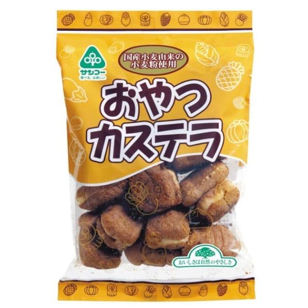 野菜・果物・魚介類といろいろな形の見た目も楽しいカステラです。原材料：小麦粉（小麦（国産)）、砂糖（三温糖）、鶏卵、植物油脂（パーム油）、米飴/膨脹剤（重曹） 栄養成分　100gあたりエネルギー　454kcal　　爆買