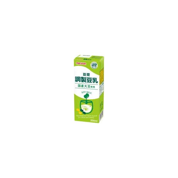 ☆国産大豆の豆乳に、てんさい糖と食塩を加え、やさしい甘さとまろやかな味わいに仕上げました。☆てんさい糖は北海道産の含蜜糖、塩は沖縄県の青い海を使用しており、すべて国産の原材料です。☆大豆固形分７%の調製豆乳です。☆主原料の大豆は遺伝子組換え...