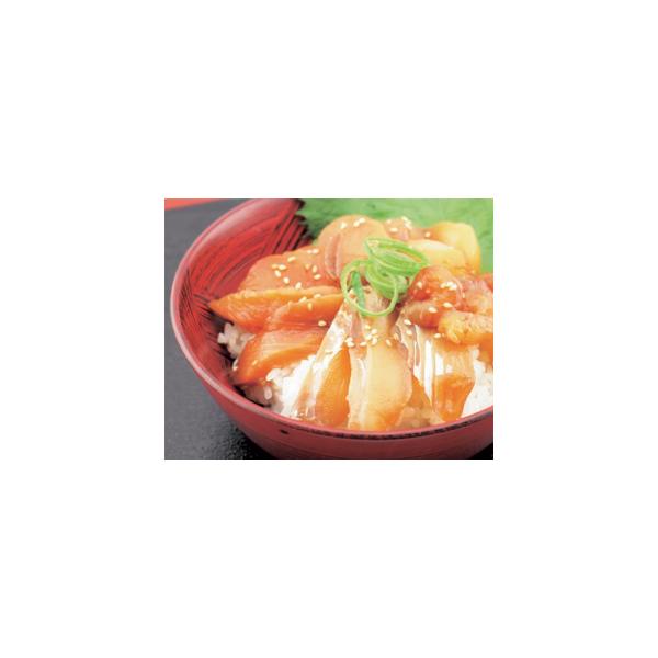 北海道産の魚介をこだわりの調味料で味付けした漬け丼6袋セットです。手巻きずしの具としてもご利用いただけます。セット内容：帆立とぼたんえびの漬け丼60g×2、秋鮭と帆立の漬け丼70g×2、ひらめとぼたんえびの漬け丼60g×2原材料：●帆立とぼ...
