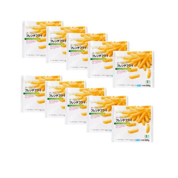 オーガニック商品ですので、有機食材のみ、もちろん添加物不使用です。ベルギーから直輸入しています。使用しているじゃがいもは季節ごとに厳選した最高品質アグリア種。芋の味がしっかりとして、まるで新じゃがのようなおいしさです。12mmと少し太めにカ...