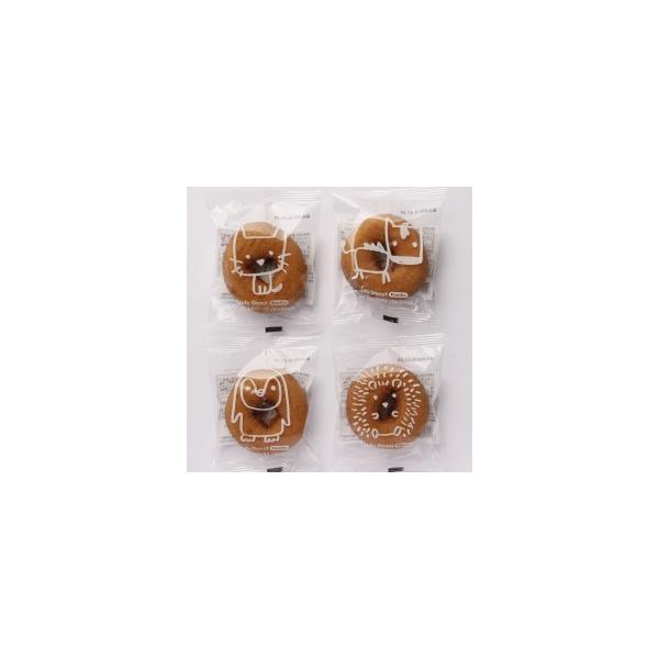 国産小麦で作った生地に国産大豆を使用したこだわりの豆腐を加え、ふんわり食感に仕上げましたバニラの甘い香りのするドーナツですパッケージに可愛らしい４種類の動物のイラスト入りです〇自分の子どもに食べさせたいドーナツを作りたいだから、国産の小麦・...