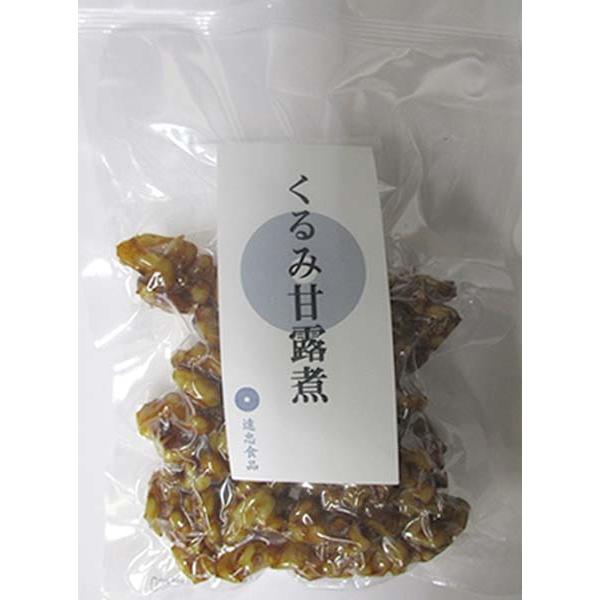 [ 商品説明 ]JAS認証の米国カリフォルニア産のくるみを食べやすい甘辛炊きしました。大正２年創業時より変わらぬ製法の直火釜でじっくり炊き上げております。ごはんのおかず、箸休めやおつまみにも最適です。[ 原材料 ]くるみ（アメリカ）、砂糖、...