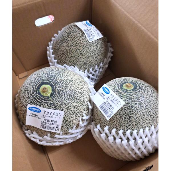 生産者：さんぶ野菜ネットワーク（千葉県山武市）防除：農薬8割減（虫2菌3）・化肥0回1990年に開発された、アムスメロンとハネデューメロン系の品種を交配した品種で、果皮に網の模様は出るのですが美しいとは言えず、そのため贈答用などの高級メロン...