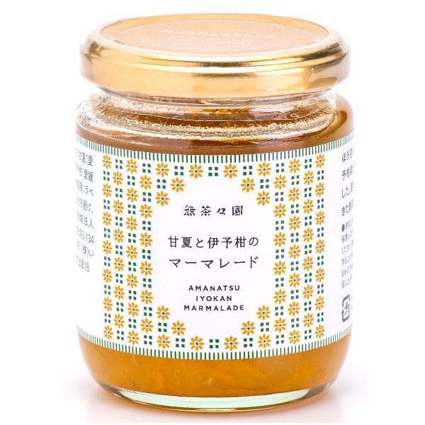 ほろ苦い甘夏の果皮を主原料に、香りのよい伊予柑果汁とサトウキビ粗糖を加えて煮詰めました。果実のしっかりとした風味と粗糖のコクが生きた無茶々園ならではのマーマレードです。果実と粗糖のみで作っているためサラサラとしていますが、果実がたっぷりと入...
