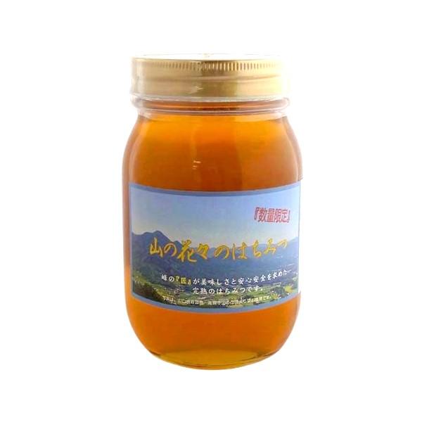 山の花々の蜜源で、こだわって採取しました。原材料：はちみつ（百花蜜・国産）保存方法：直射日光を避け、常温で保存してください。　　爆買