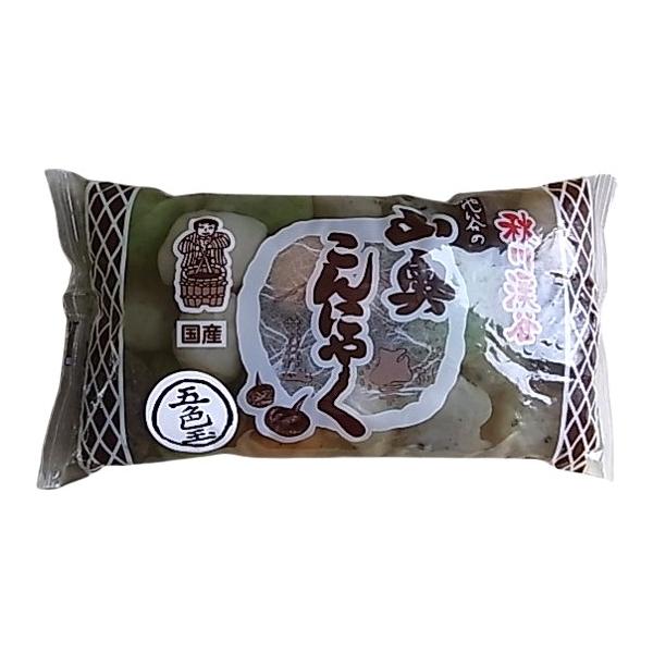 主原料のこんにゃく芋粉は群馬、山梨県の生芋を使用しています。副原料も安心できる材料を選んで使用しています。食べやすいように小玉にしてあります。温めて盛り付けてタレで田楽に、また、煮付けても串に刺しても使用できます。原材料：こんにゃく粉(国産...