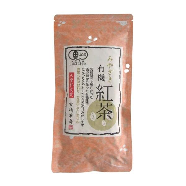 宮崎県五ヶ瀬町で育った、有機茶葉を使って作った有機紅茶。自然な甘味と香気があり、渋みが少ないのでストレートで美味しく飲める有機紅茶です。原材料：有機紅茶（宮崎県五ヶ瀬町産）使い方：80〜100℃のお湯で2−3分抽出が目安。保存方法：直射日光...