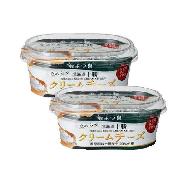[ 商品説明 ]乳原料は、北海道十勝産を１００％使用。ミルクの風味が豊かなクリームチーズです。よつ葉独自の製法により、なめらかでありながら、ほどけるようなやわらかさのクリームチーズに仕上げました。安定剤・保存料は使用していません。[ 原材料...