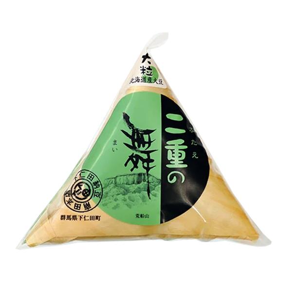 [ 商品説明 ]「二重の舞」に使用している大豆は、北海道産大粒大豆100％使用。ふっくら上品な甘みが特徴で、枝豆にも使われる大豆の品種です。内容量は50g×2で1食分個包装になっています。タレ、からしなどは付いてませんので、お好みでお召し上...