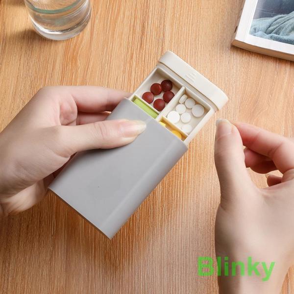 素材：PP  ※寸法は手測りなので若干誤差がございますが、ご了承くださいませ。 ※お品物の色合いは、写真撮影、パソコン画面表示等の環境の違いにより、若干異なる場合がございますので予めご了承くださいませ。薬ケース 薬箱 サプリメントケース 収...