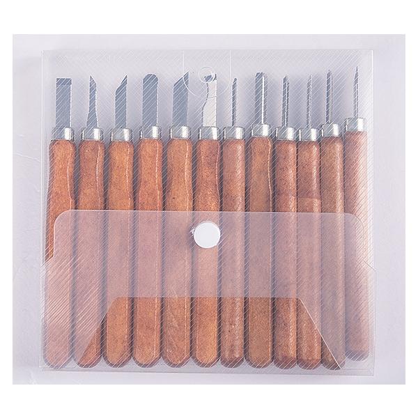 彫刻刀セット 12本 彫刻刀 12本組 セット 印刀 平刀 三角刀 丸刀 版画 年賀状 彫刻 アート 芸術 趣味 布ケース入り◇ 彫刻刀 １２本セット 説明 ◇● 小学生でも安心！12本入りなので使いやすい！● 図工や美術、趣味などに大活躍...