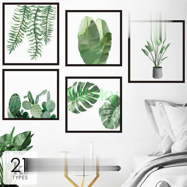 インテリア 雑貨 ウォールステッカー ルームデコ 壁紙デコ 壁紙シール 動物 アニマル 植物 ポスター ピンク グリーン ブラック レッドリビング シンプル ゴージャス 大人空間 新居 模様替え カラーコーディネート カフェ風 温もり 上品...