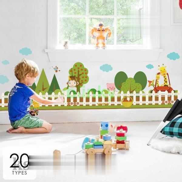 インテリア 雑貨 ウォールステッカー ルームデコ 壁紙デコ 壁紙シール アニマル 花 植物 キュート グリーン ブルー イエロー ピンクスタイリッシュ 温もり ダイニング ゴージャス おしゃれ 寝室 フェミニン モノトーン シンプル ナチュ...