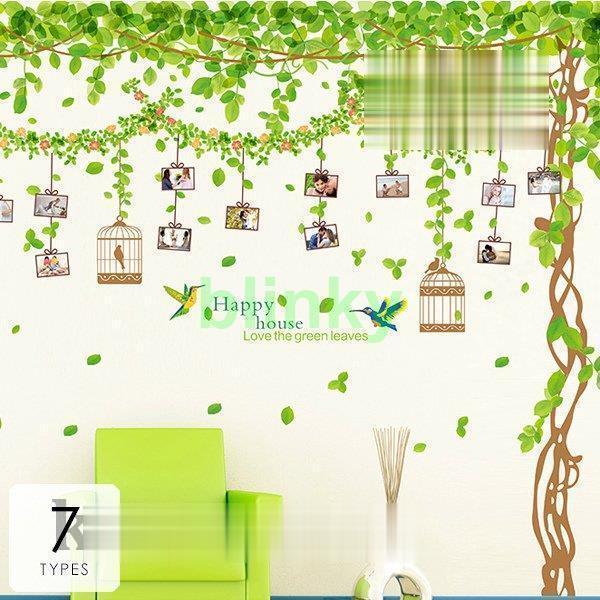 インテリア 雑貨 ウォールステッカー ルームデコ 壁紙デコ 花 フラワー バタフライ 癒される ピンク グリーン ダイニング ゴージャス 上品 くつろぎ空間 ナチュラルテイスト ハイセンス 簡単 温もり カラーコーディネート 大人空間 寝室...