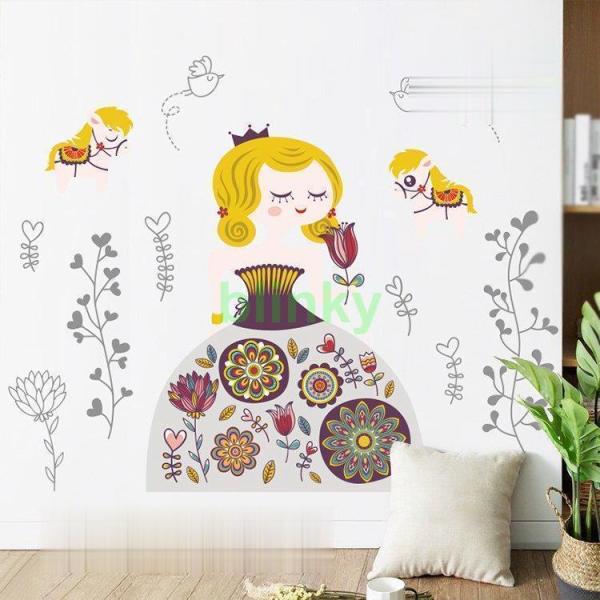 インテリア 雑貨 ウォールステッカー ルームデコ 壁紙デコ 壁紙シール 大人可愛い ファンタジー 女の子 フラワー ポップ 子供部屋 グレー イエロー パープル ピンク大人空間 ラグジュアリー インパクト 上品 都会的 ハイセンス くつろぎ...