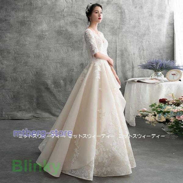 ◆キーワード：ウエディングドレス/ウェデイングドレス パーティードレス イブニングドレス カクテルドレス フォーマルドレス ブライダル 花嫁 二次会 披露宴 結婚式 演奏会 発表会 コンサート ステージ コンクール お呼ばれ スレンダー/プ...