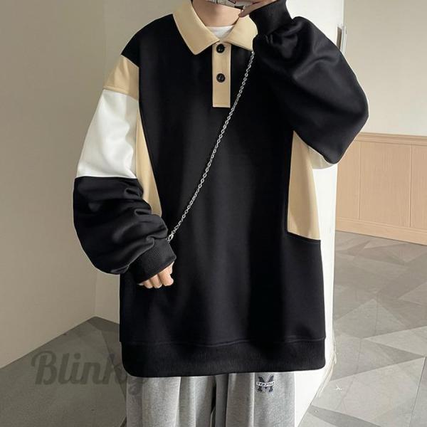 tシャツ メンズ トレーナー スウェット トップス カジュアル プルオーバー おしゃれ コーデ シンプル 【品　番】yiyang11【カラー】ホワイト、ブラック、イエロー、コーヒー【サイズ】L、XL、2XL【素　材】ポリエステル【ご注意】※...