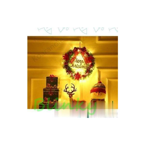 クリスマス飾り 可愛い 冬 壁掛け クリスマス オーナメント クリスマスツリー装飾 部屋 玄関 飾り 華やか デコレーション オーナメント クリスマス用品 ドアリース ドア店舗 庭園 壁飾り ガーランド バラ 人工造花 飾り デラックスリー...