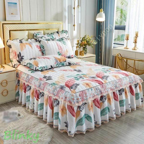 サイズ：200*230cm（掛ふとんカバー200*230cm*1点）；220*240cm（掛ふとんカバー220*240cm*1点）；120*200cm（ベッドスカート120*200cm*1点）；150*200cm（ベッドスカート150*20...