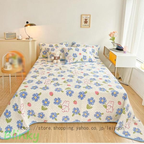 ＜商品情報＞【素材】マイクロファイバー【サイズ】◆ベッドカバー単品：150*220cmx1、200*220cmx1、250*220cmx1 ◆ベッドカバー3点セット：150*220cmx3S、200*220cmx3S、250*220cmx3...