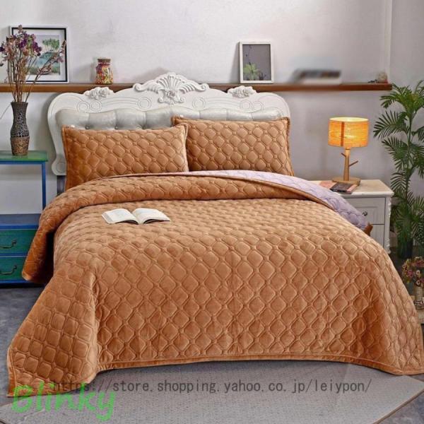 ＜商品情報＞【素材】マイクロファイバー【サイズ】ベッドカバー単品：270x230cmx１、250x230cmx１、230x230cmx１、200x230cmx１、180x220cmx１、150x200cmx１ベッドカバーセット：150x20...