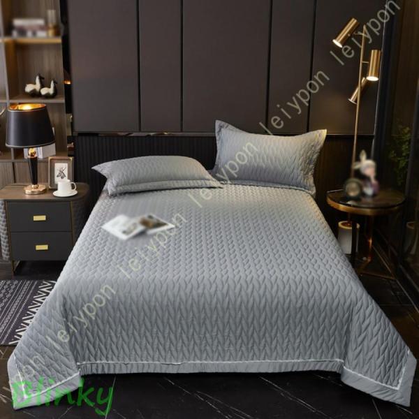 ＜商品情報＞【サイズ】48*74cm*2（枕カバー2枚）150x230cm、200x230cm、220x240cm、250x230cm（ベッドスプレット1枚）※サイズは1-3cm誤差があります、予めご了承してください。■それは光沢があり、柔...