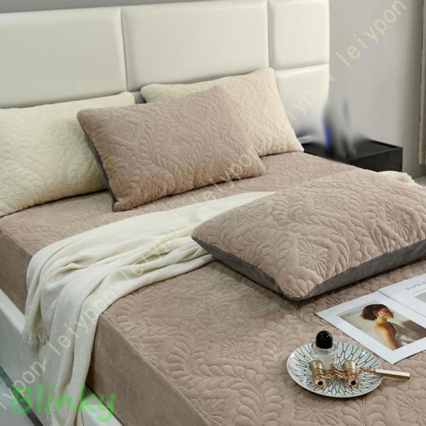 材質：フランネル日本サイズ早見表：セミシングルSS=90×200cm、シングルS=100×200cm、セミダブルSD=120×200cm、ダブルD=140×200cm、クイーンQ=160×200cm、キングK=180×200cm（厚み5-3...