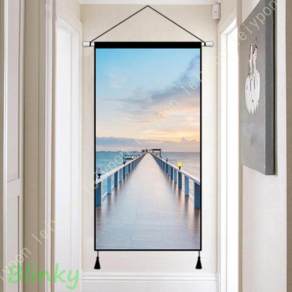 【商品仕様】素材：ポリエステルサイズ：65*45cm、45*65cm、45*120cm、60*120cm、70*140cm、80*160cm、90*180cmセット内容：タペストリー*1、無痕フック*2、縄*1、タッセル*2　（簡単に組み立...