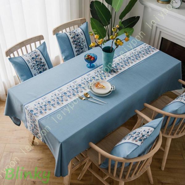 ◎仕様：素材：綿麻長方形テーブルに適したサイズ:60*60cm 90*90cm 90*130cm 130*130cm 110*170cm 130*180cm 130*200cm 130*220cm 130*240cm ◎垂れるサイズのお勧め...