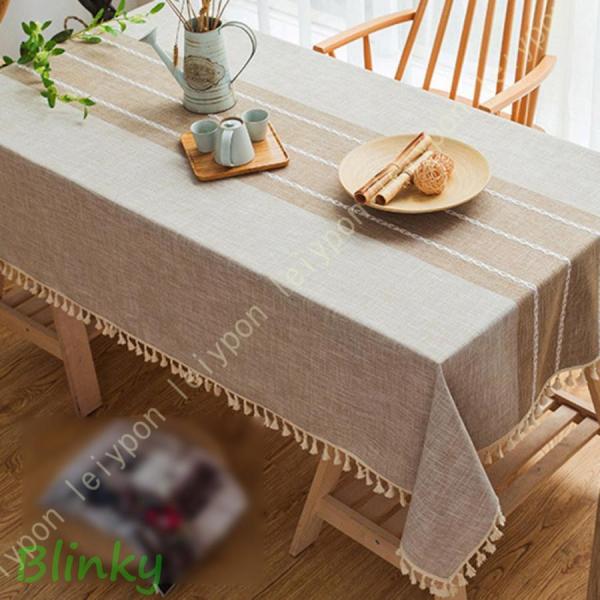 ◎仕様：素材：綿麻長方形テーブルに適したサイズ:60*60cm 85*85cm 60*120cm 90*130cm 110*110cm 130*130cm 110*170cm 130*180cm 130*200cm 130*220cm 13...