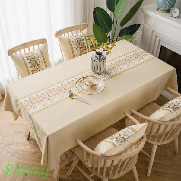 ◎仕様：素材：綿麻長方形テーブルに適したサイズ:60*60cm 90*90cm 90*130cm 130*130cm 110*170cm 130*180cm 130*200cm 130*220cm 130*240cm ◎垂れるサイズのお勧め...