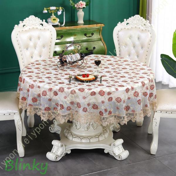★テーブルクロス ホテル レストランをインテリアの一つとして、シンプルで明るいお部屋を彩ります。 の天板・卓上にも最適！簡単に洗浄。★どんな空間にも馴染む柄、テーブルを華やかに演出してくれるテーブルカバー。家テーブル用だけではなく、パーティ...