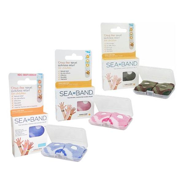 イギリス生まれの「SEA BAND(シーバンド）」は、もともとマリンスポーツをする人のために作られたグッズ。船酔いなどの乗り物酔いを防ぐためのリストバンドです。指圧による吐き気軽減効果は、数多くの臨床研究で実証済み 薬を使わず安全・安心（副...