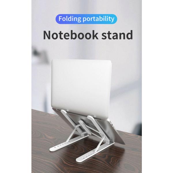 1.【６段角度調節可能＆姿勢改善】ノートパソコンスタンドは人間工学デザインと合って、6段角度調節機能があります。3.5cm ~13.5cmの高さを調節できるので、（傾斜角度20°~45°）、お好みによってパソコンの高さを調節でき、目線を高め...