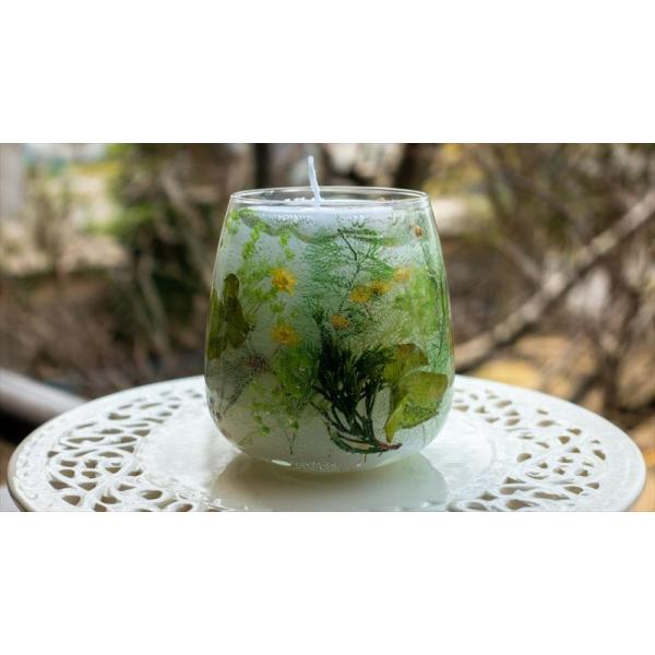 ドライフラワーをゼリーキャンドルで閉じ込めた、シーナリーキャンドル/Scenery candle！ゼリーキャンドルは透明なので、まるでハーバリウムのようにドライフラワーが綺麗に見えます。内側のキャンドルは、ソイワックスを使ってます。大豆10...