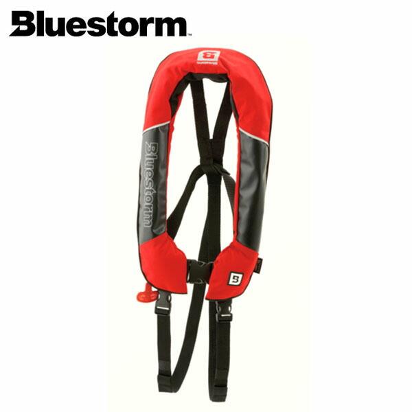BLUESTORM ブルーストーム 小児用 膨脹式ライフジャケット カイ Red 国土交通省型式承認品 Type A BSJ-8420RS 高階救命器具 BLUBSJ8420RSREDフィッシング 釣具